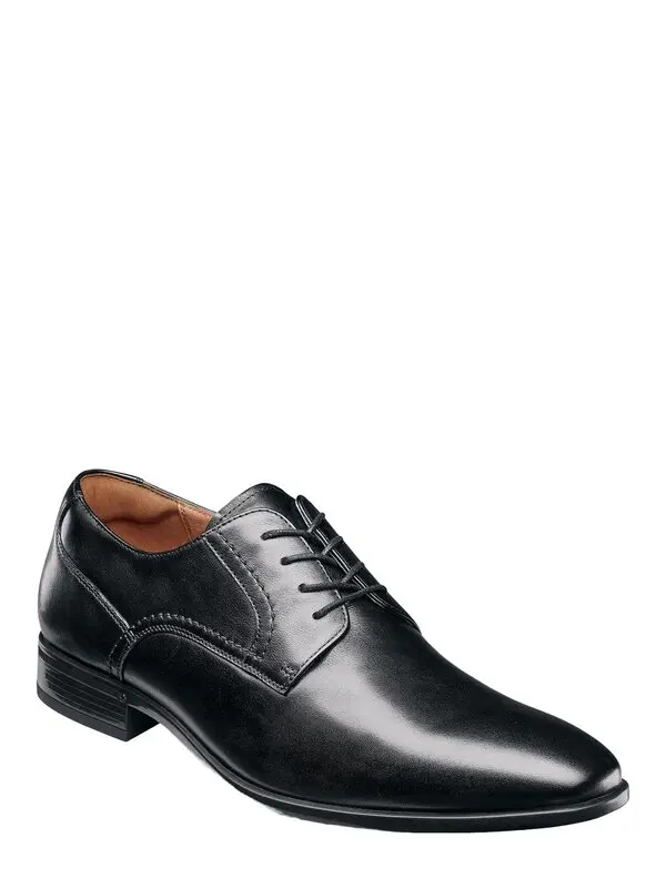 Florsheim Zaffiro Plain Toe Derby - Black