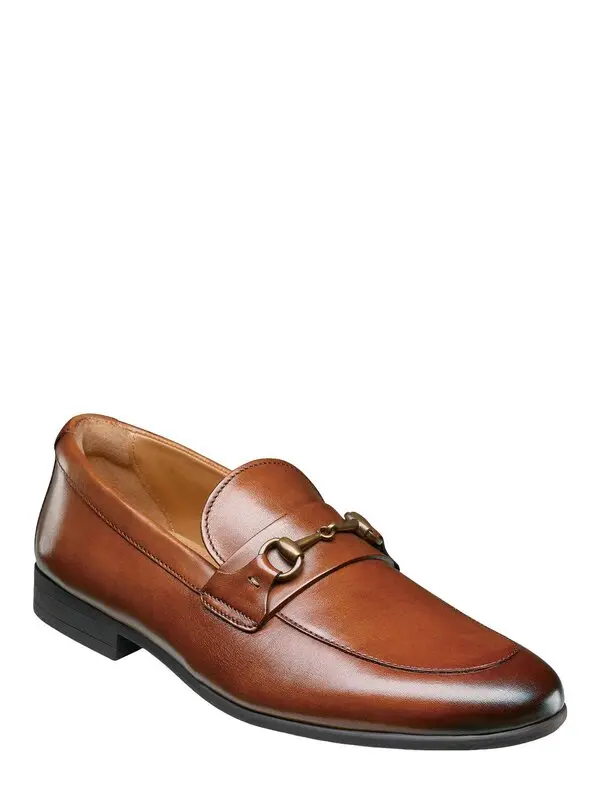 Florsheim Modena Moc Toe Bit Loafer - Cognac