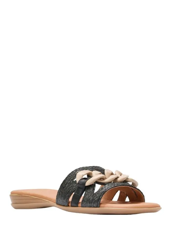 Andre Assous Neela Slide Sandal - Black