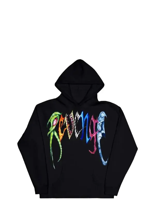 REVENGE Trippie Arch Logo Hoodie - Black