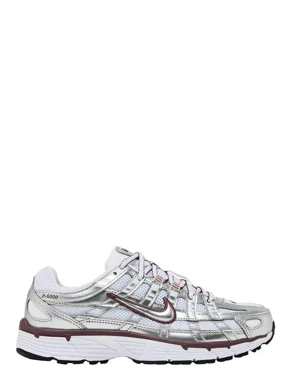 Nike P-6000 Metallic Sneakers - White