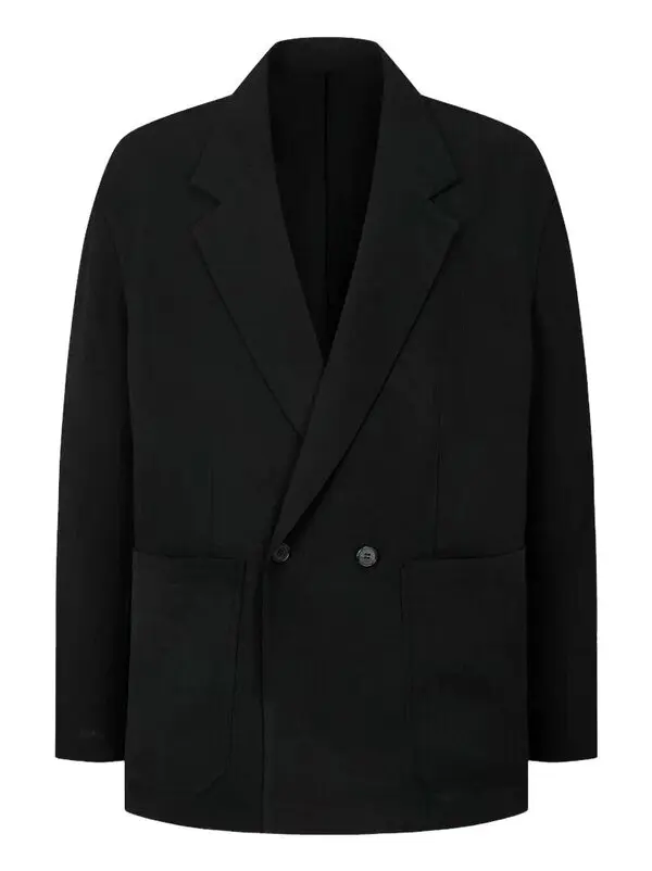 STUDIO TOMBOY Double-breasted Blazer - Black