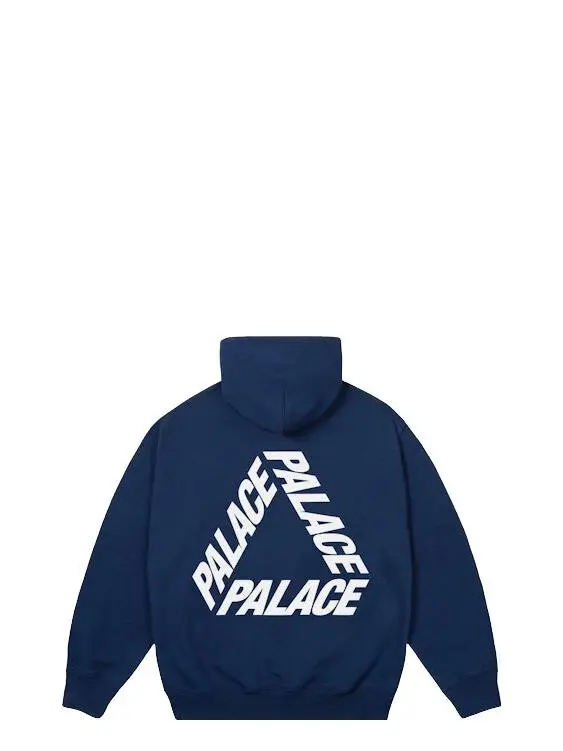 PALACE P3 Print Hood - Navy Blue