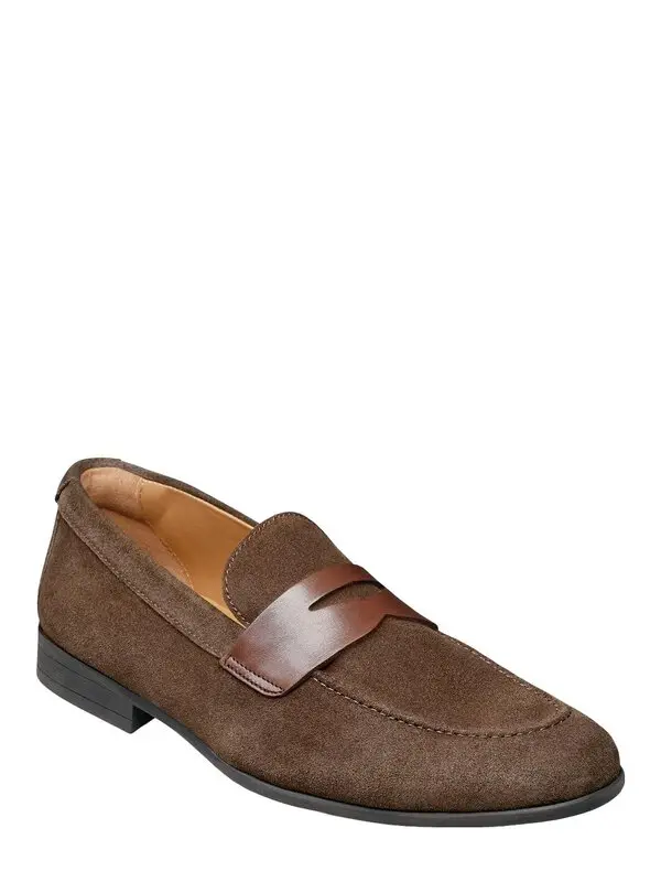 Florsheim Modena Moc-toe Penny Loafer - Brown Suede