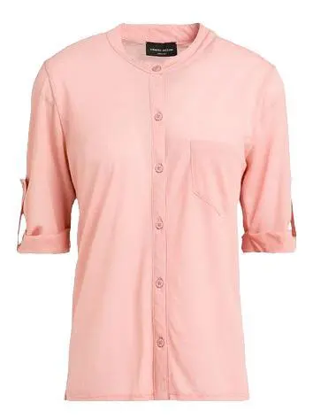 ROBERTO COLLINA Jersey Shirt - Salmon Pink