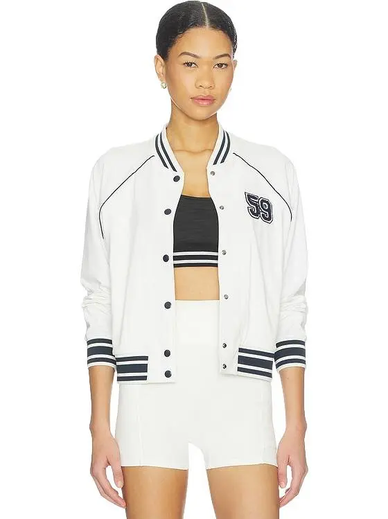 Splits59 Hayes Varsity Rigor Jacket - White