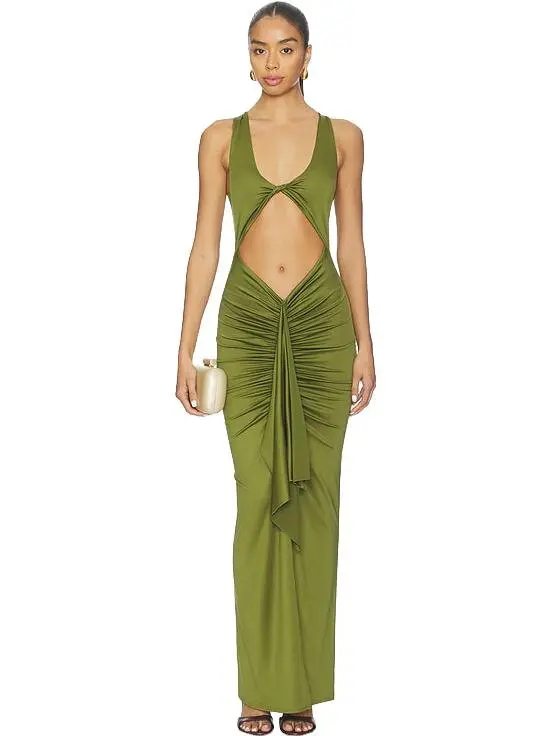 Superdown Amai Maxi Dress - Green