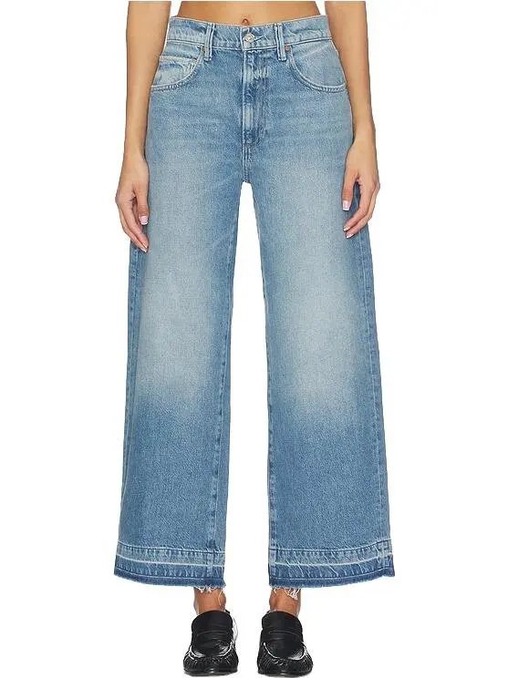 Paige Arellia Ankle Straight Jeans - Lone Peak