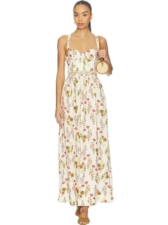 Agua Bendita Marcia Maxi Dress - Multi