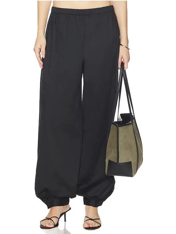 MORE TO COME Marissa Balloon Pant - Black