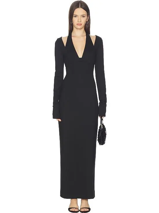 LOVERS AND FRIENDS Ainsley Maxi Dress - Black