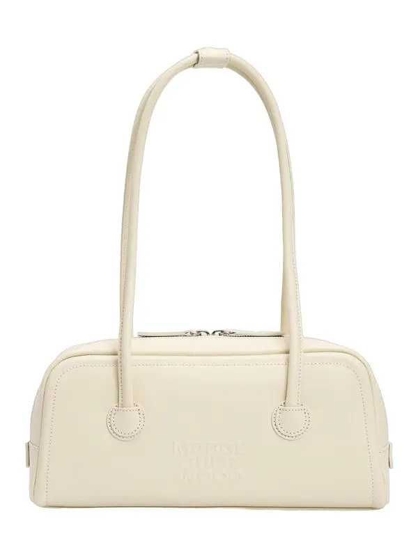 MARGESHERWOOD Soft Baguette Bag - White