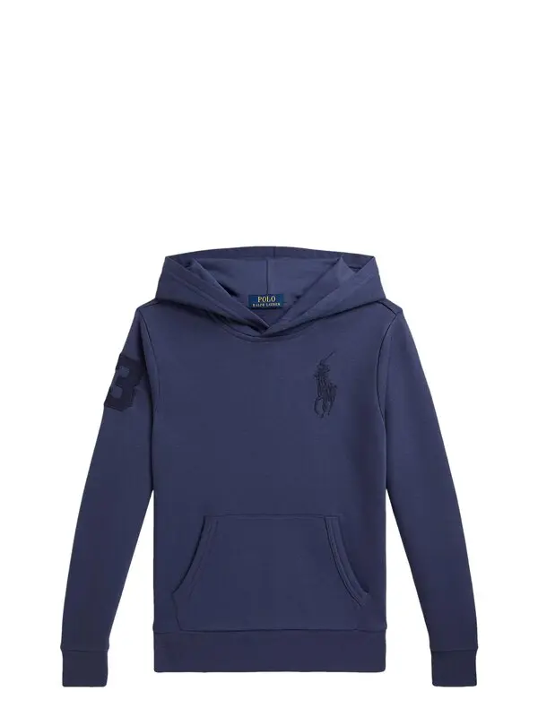 Ralph Lauren Big Pony French Terry Hoodie - Light Navy