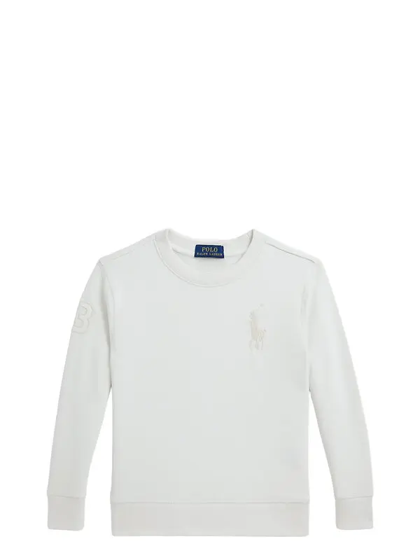 Ralph Lauren Big Pony French Terry Sweatshirt - Deckwash White
