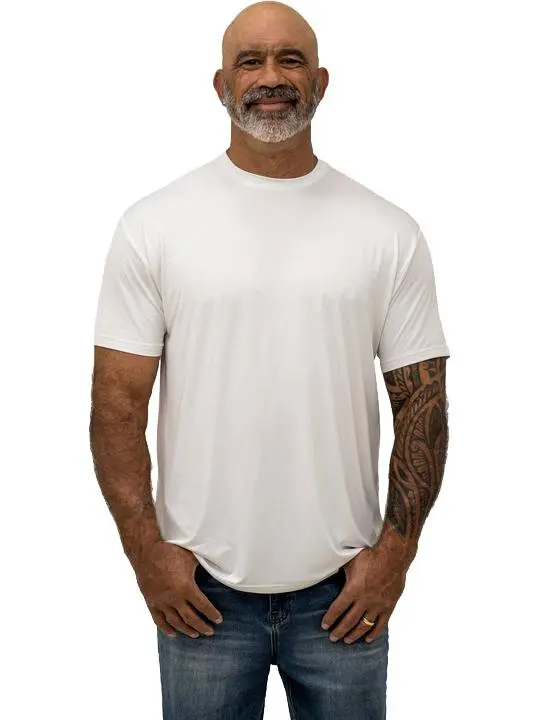 EPIC FITS Active Tech 3-pack Crew Neck T-shirts - White