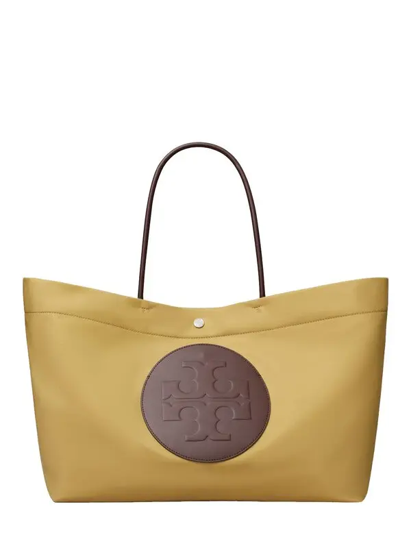 Tory Burch Ella Twist Reversible Tote - Wheat