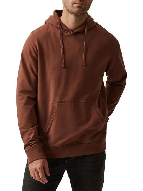 34 Heritage Stretch French Terry Hoodie - Cinnamon