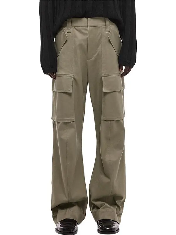 Helmut Lang Chino Cargo Pants - Vetiver