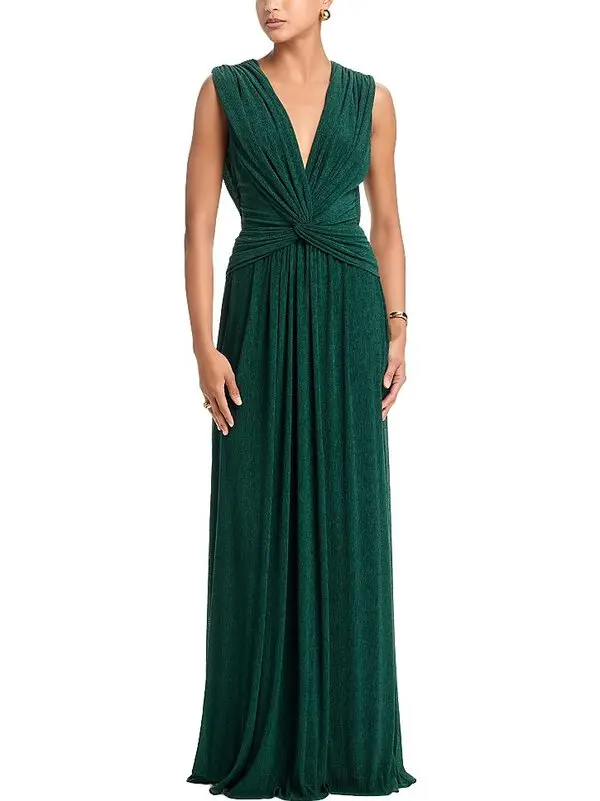 Black Halo Eliora Gown - Fern
