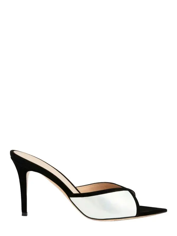 GIANVITO ROSSI Pointed-toe Mules - Black