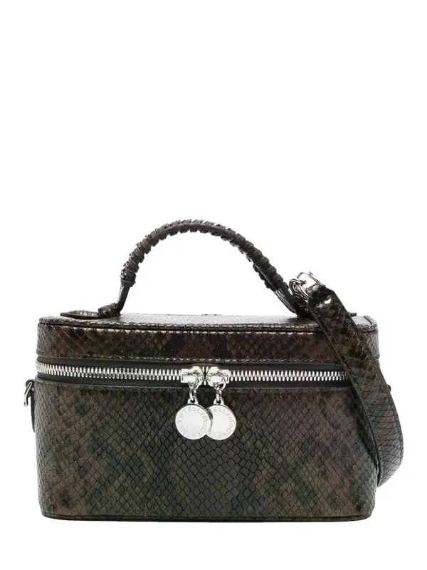 Stella McCartney Braided-handle Printed Tote - Brown