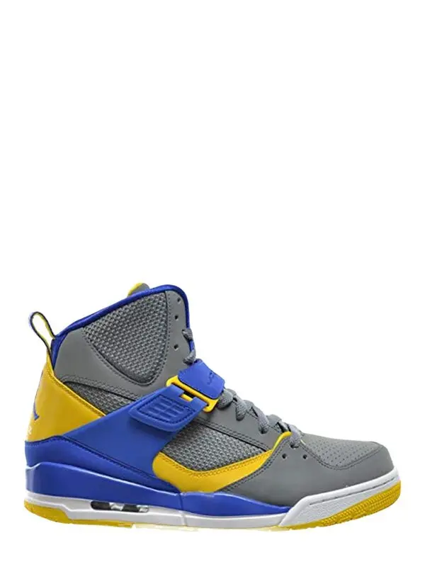 JORDAN Flight 45 High Sneakers - Cool Grey/varsity Maize/varsity Royal