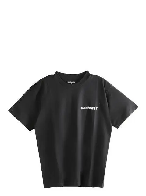 Carhartt Short Sleeve Caps T-shirt - Black