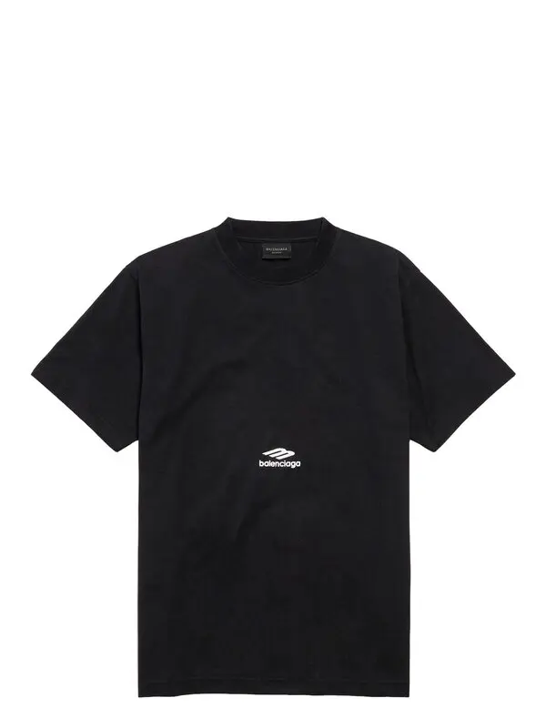 Balenciaga 3b Sports Icon T-shirt - Black