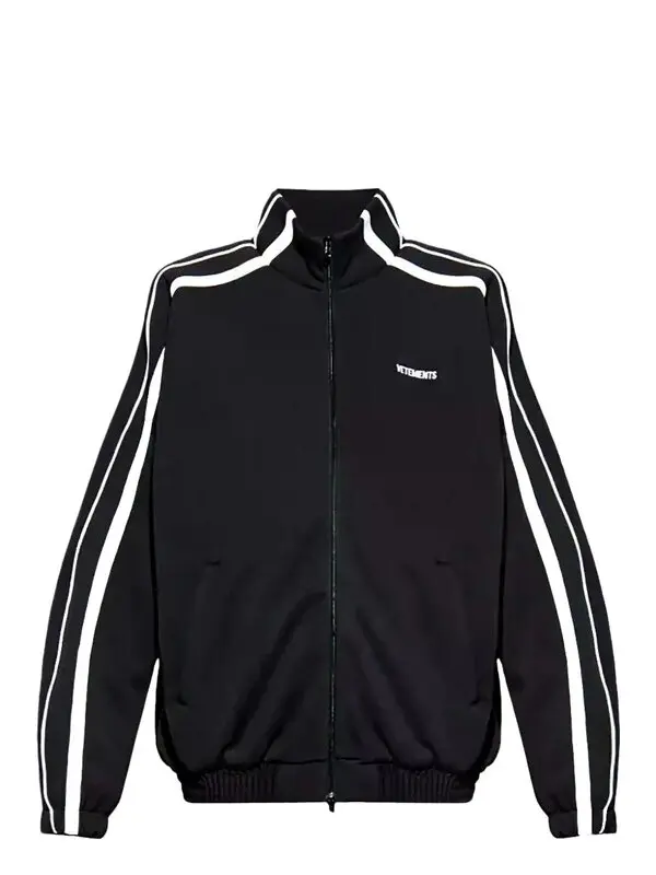 Vetements Side-striped Track Jacket - Black