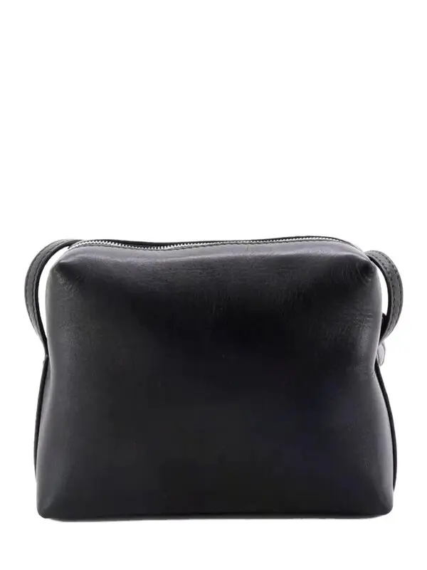 THE ROW Regent Leather Crossbody Bag - Black