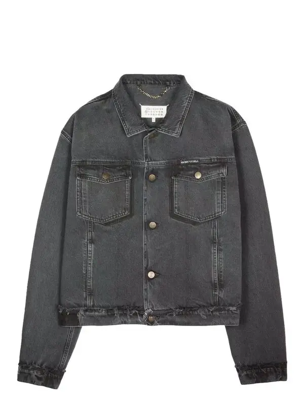 MAISON MARGIELA Four-stitch Denim Jacket - Grey
