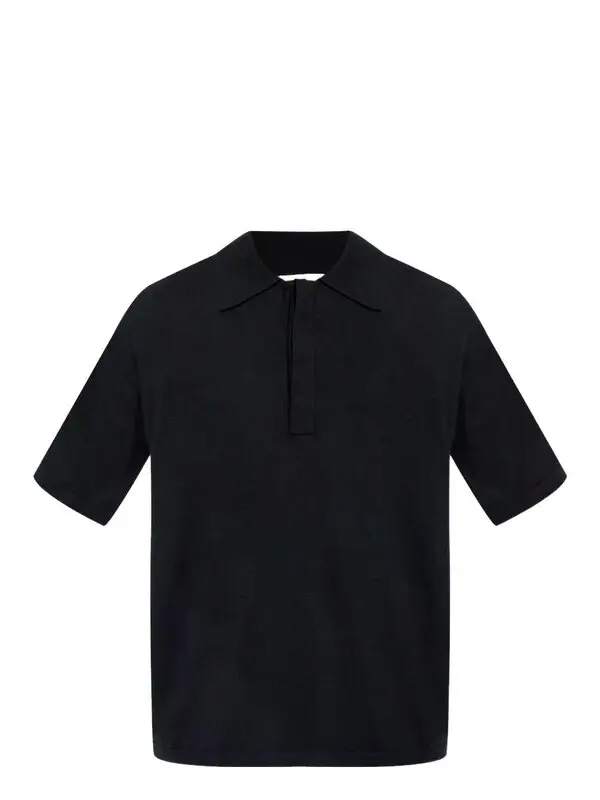 LISA YANG Carl Polo Shirt - Black