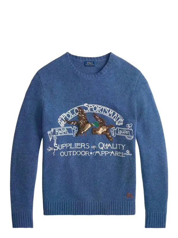 Polo Ralph Lauren Intarsia Sweater - Blue