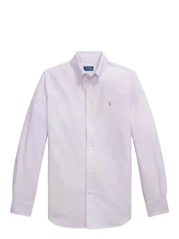 Polo Ralph Lauren Polo Pony Cotton Shirt - Purple