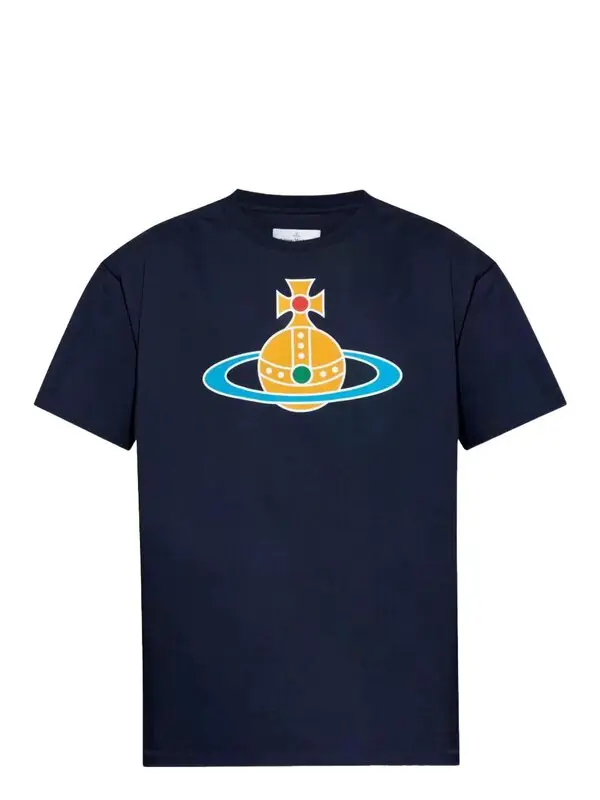 VIVIENNE WESTWOOD Printed T-shirt - Blue