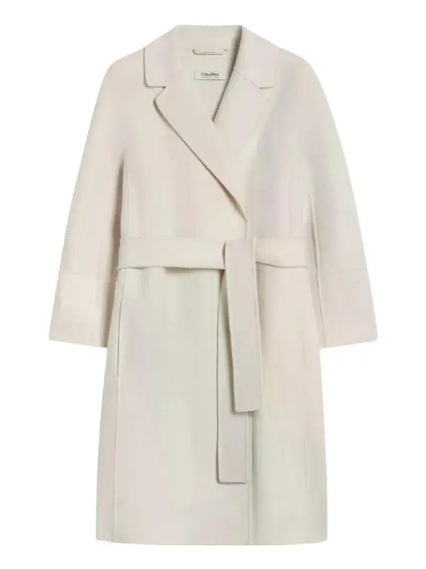 Max Mara Belted Collar Coat - Neutrals