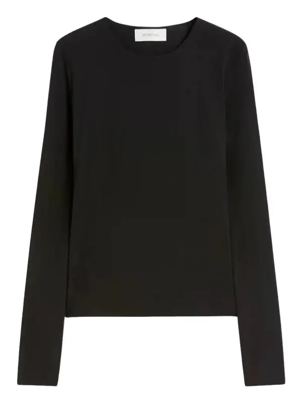 Sportmax Long-sleeved Sweater - Black