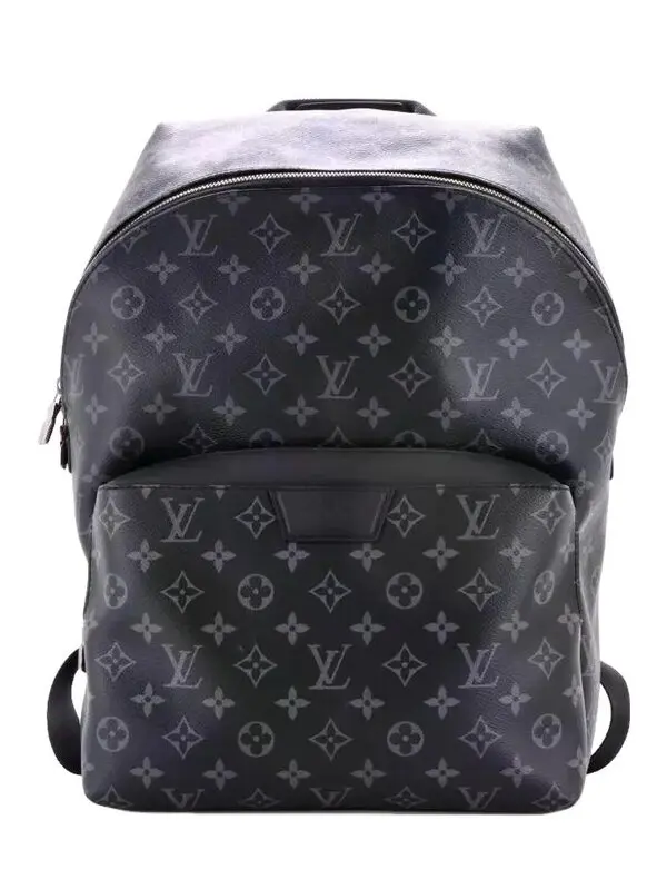 LOUIS VUITTON Discovery Monogram Eclipse Canvas Pm Backpack - Black