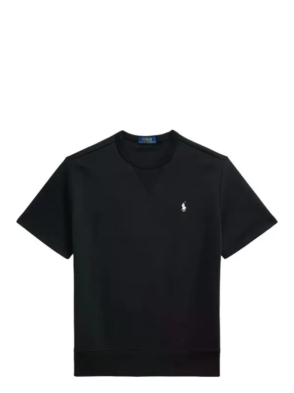 Polo Ralph Lauren Crew-neck Knitted T-shirt - Black