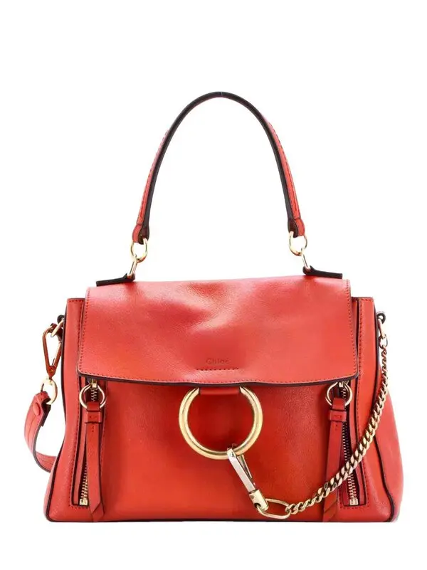 Chloé Faye Day Small Satchel - Orange