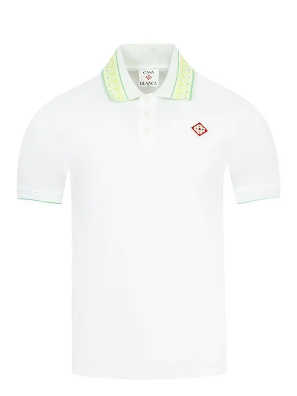 Casablanca Laurel Polo - White