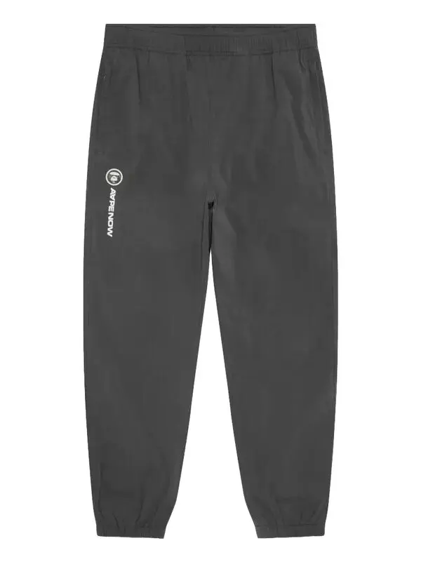 AAPE BY *A BATHING APE Logo Track Pants - Grey