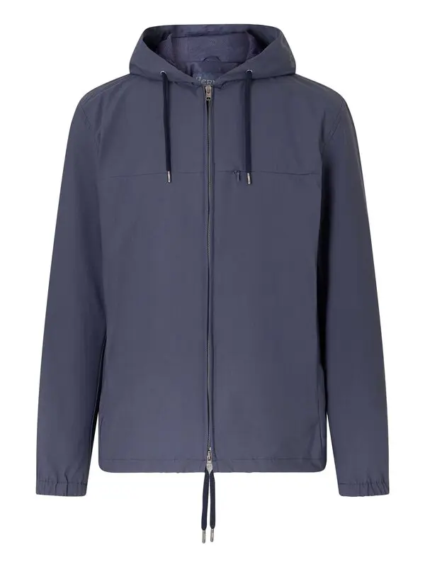 Herno Shell Hooded Jacket - Navy
