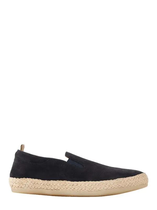 Officine Creative Bowline 004 Suede Espadrilles - Blue
