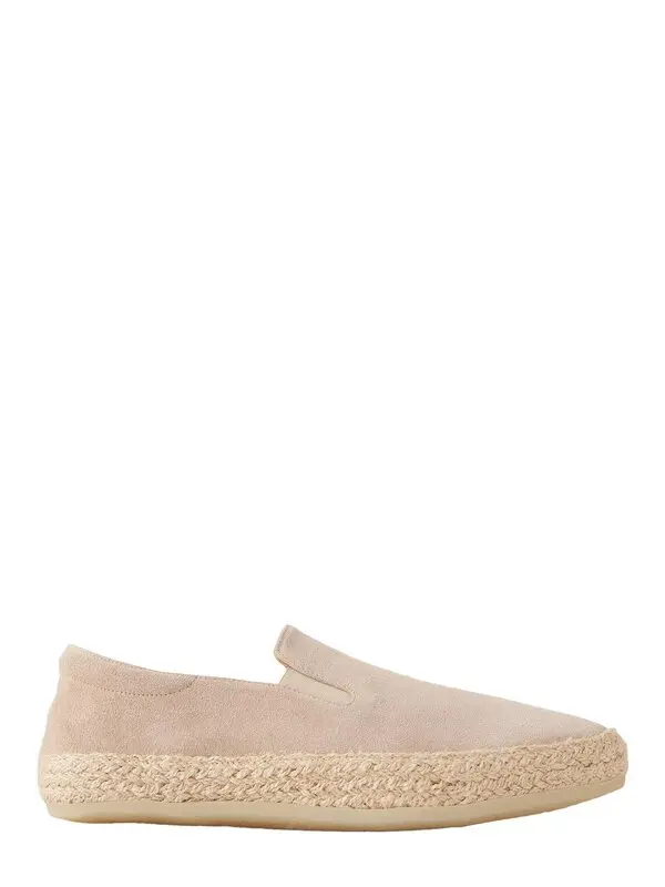 Officine Creative Bowline 004 Suede Espadrilles - Neutrals