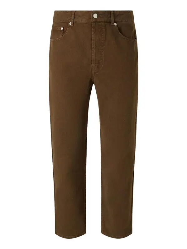 Officine Générale Straight-leg Jeans - Brown