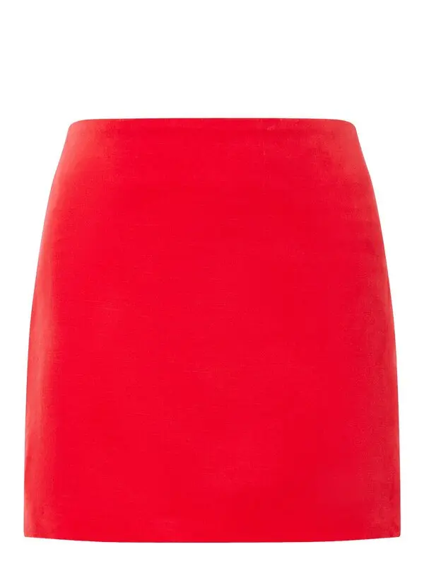 BLAZÉ MILANO Coci Mini Skirt - Red