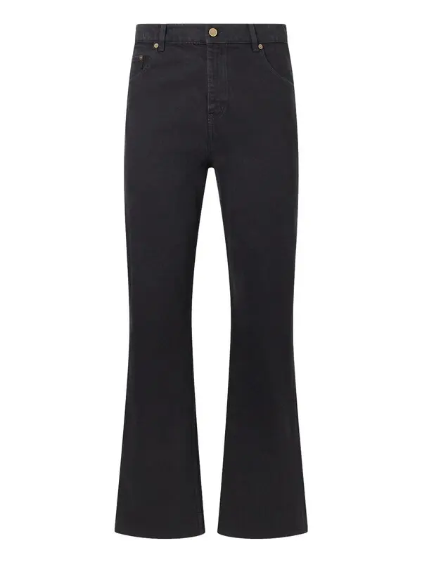 Gabriela Hearst Rey Straight-leg Jeans - Black