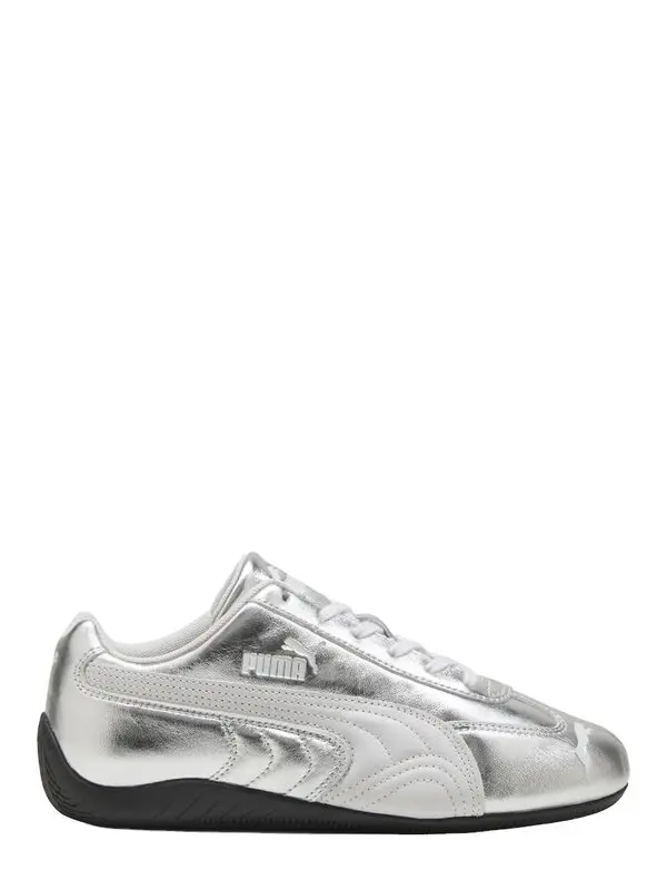 PUMA Speedcat Silver Sneakers - Feather Gray/puma Black
