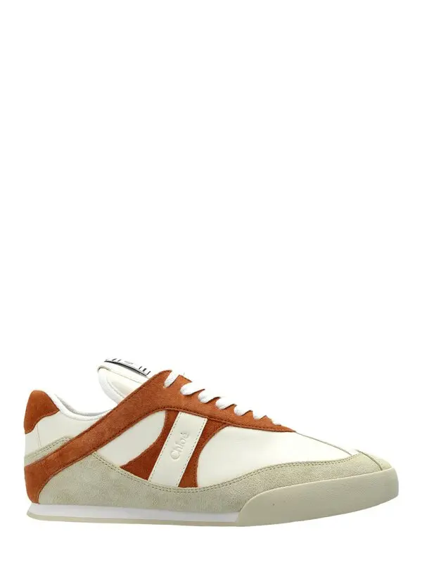 Chloé Kick Low-top Sneakers - Cream